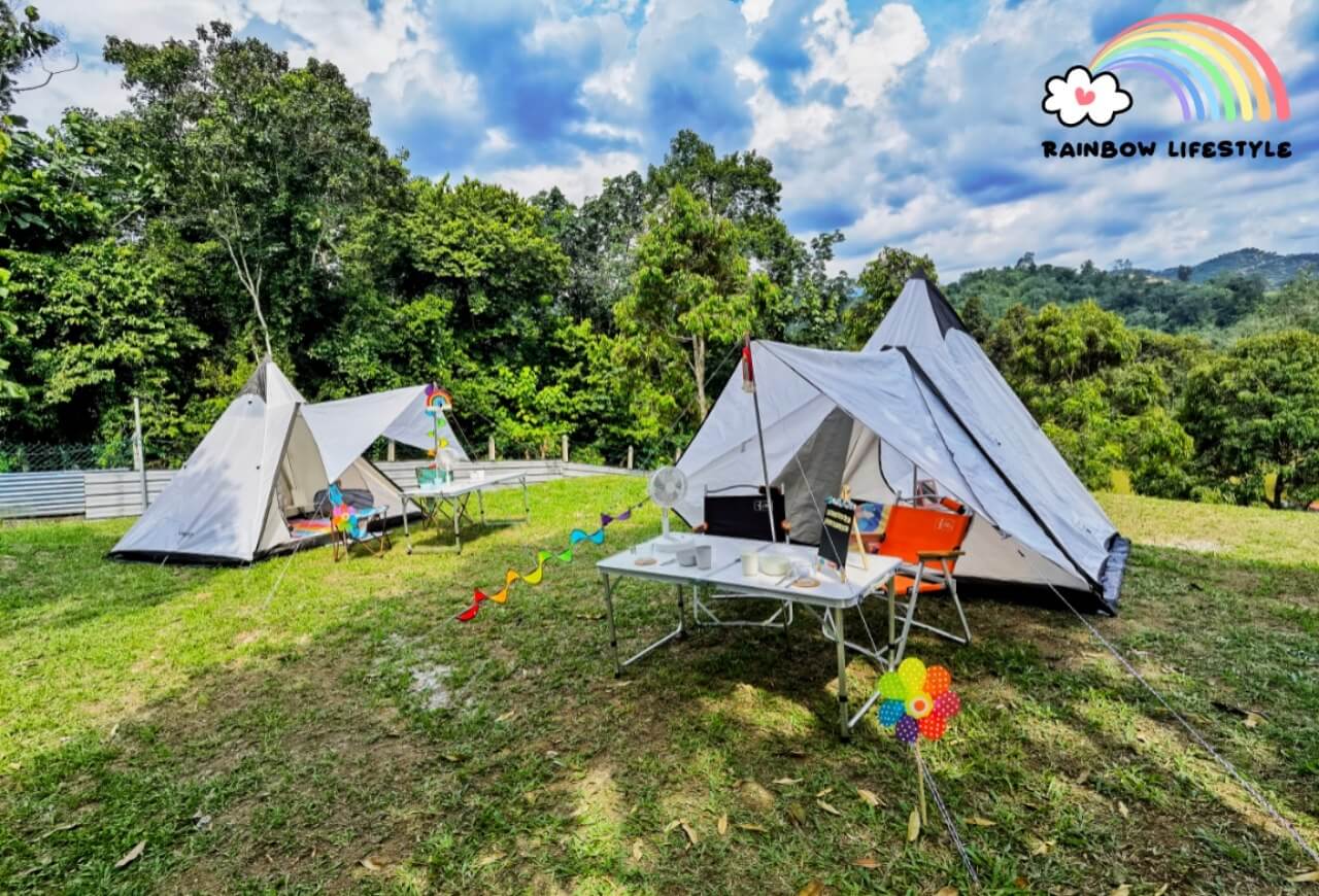 Rainbow Lifestyle Camping 彩虹露营 | Best Malaysia Campsite 2023 🏕️ ...